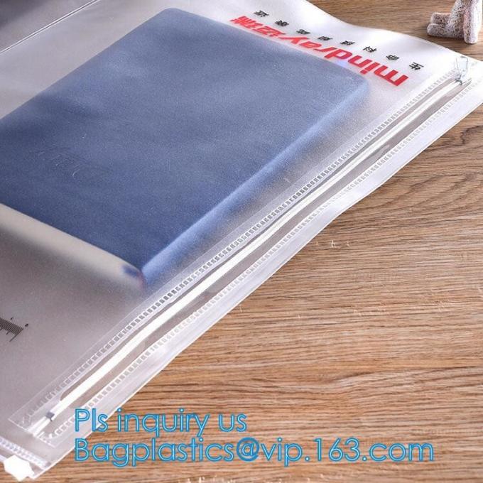 문서 봉투 파일 봉투 A4 Pp Pvc 봉투 파일 폴더 포켓 B4 A4 B5를 위한 환경 친화적 투명 플라스틱 문서 지퍼 백